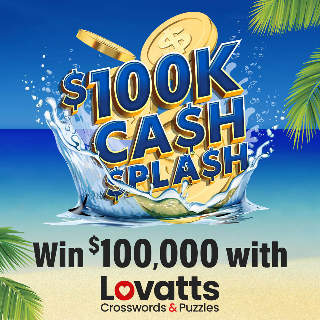 Lovatts Major Prize Competition - Lovatts Crossword Puzzles Games & Trivia