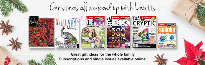 Lovatts Crosswords, Puzzles & Sudoku - Magazines or Play Online
